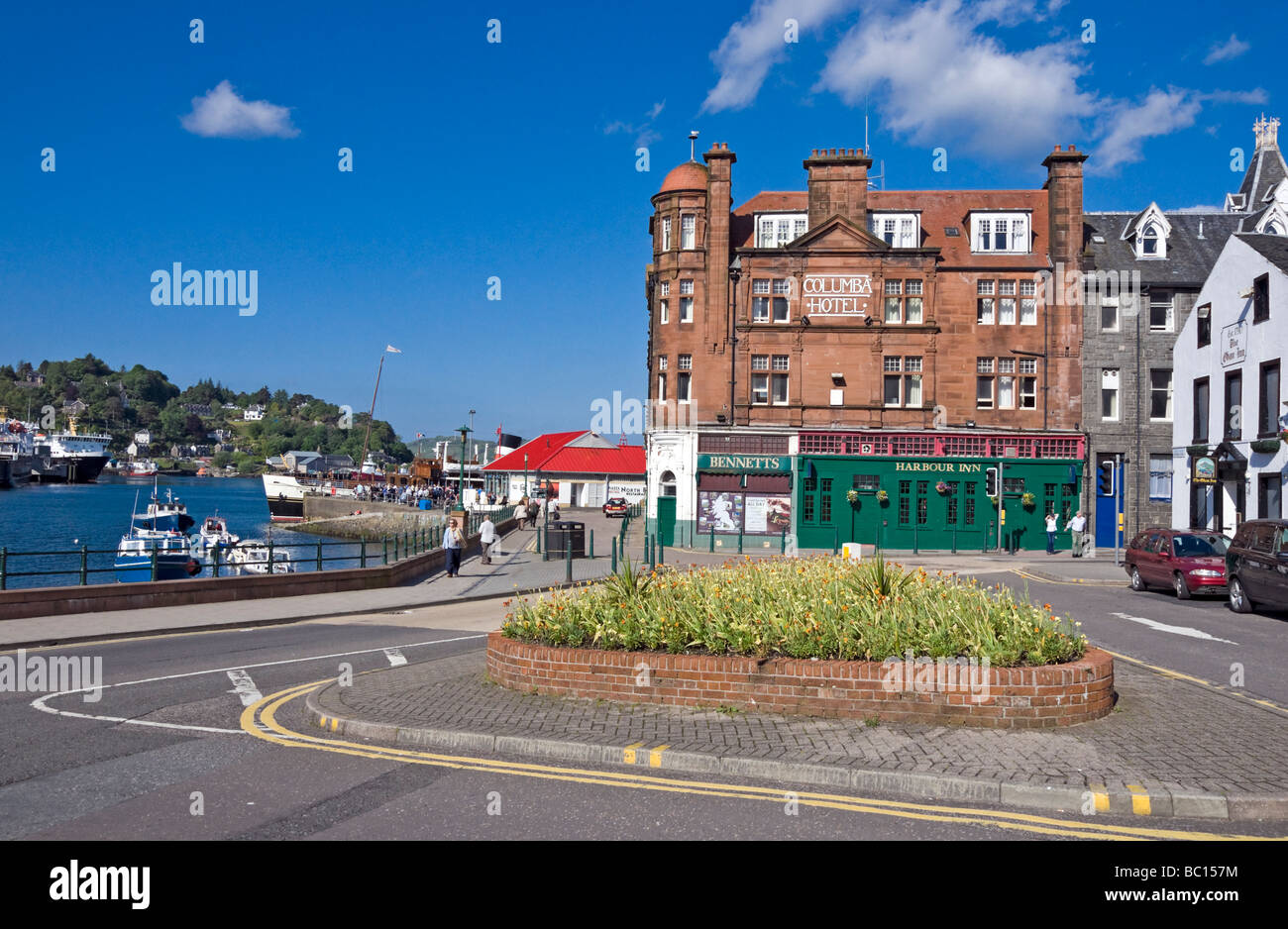 Columba hotel on north pier in oban hi-res stock photography and images ...