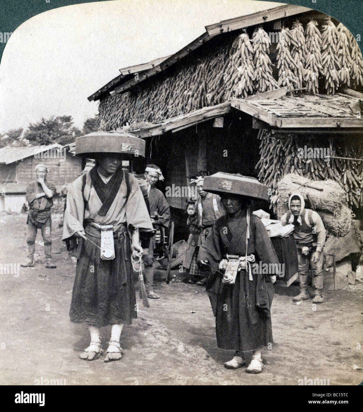 Japanese pilgrim portrait hi-res stock photography and images - Alamy