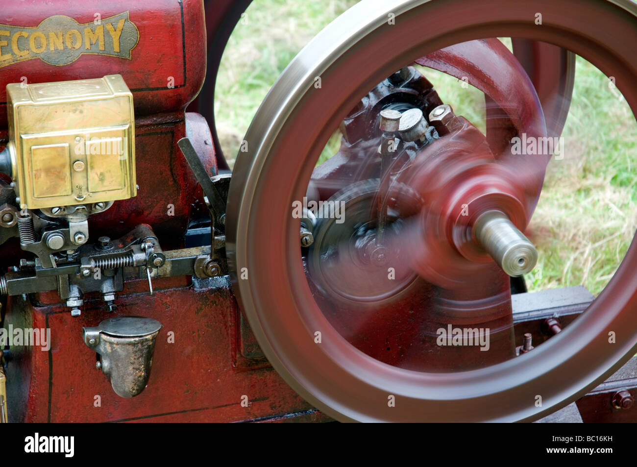Stationary diesel engine at the Welsh game Fair 2009 Stock Photo - Alamy