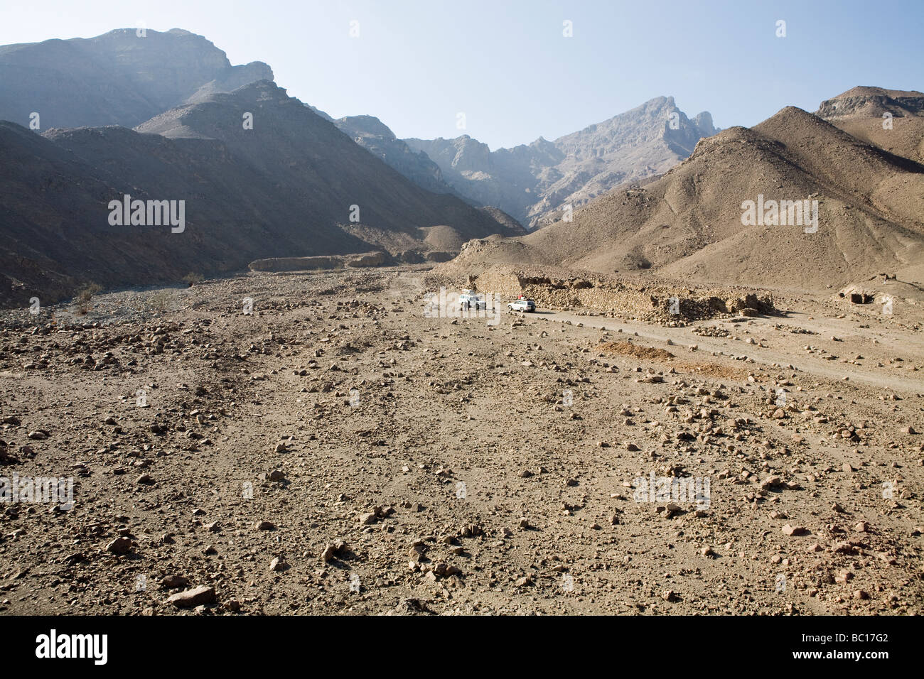 Roman Fort protecting the quarries at Umm Balad (ancient Domitaine ...