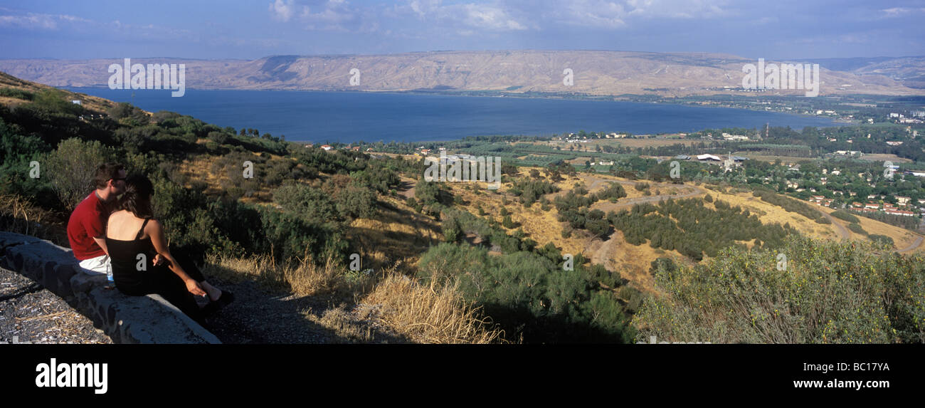Israel, Northern District, Galilee, Tiberias, Lake Tiberias edges, in ...