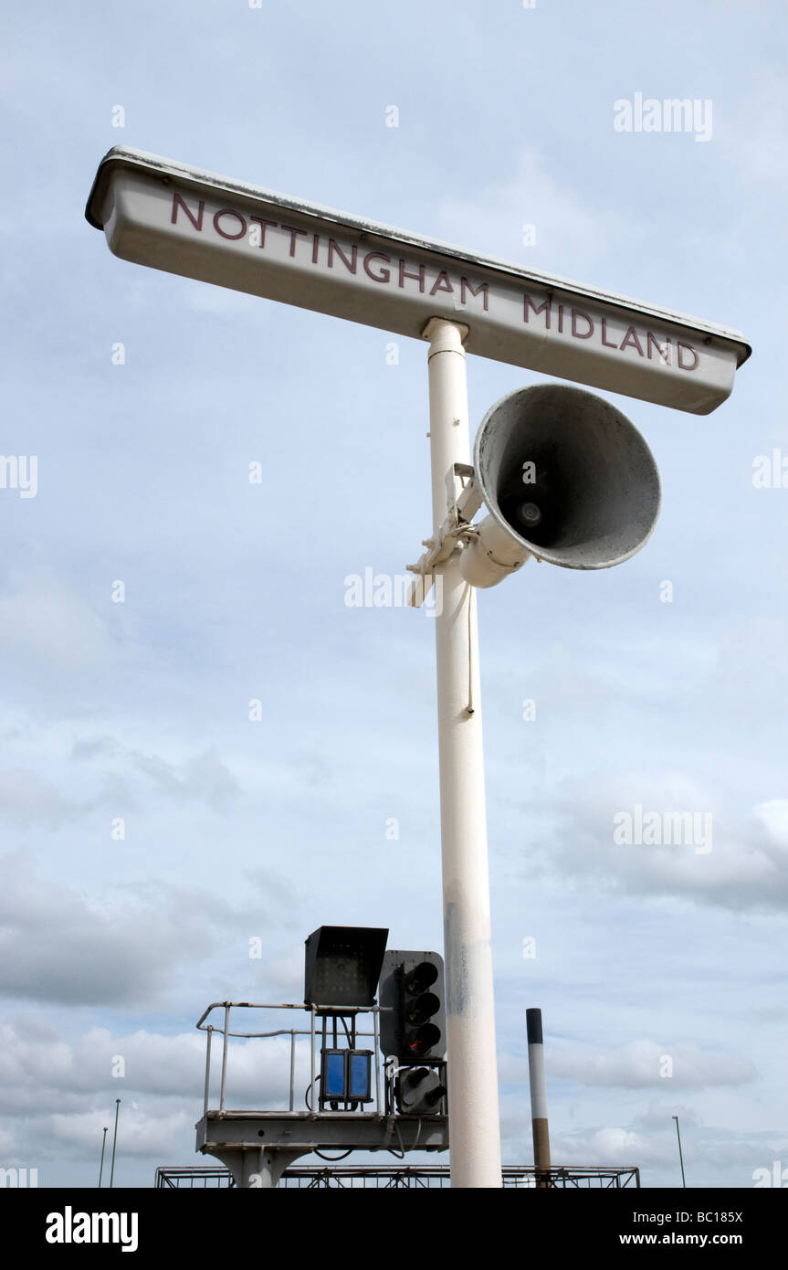 Midland railway sign hi-res stock photography and images - Alamy