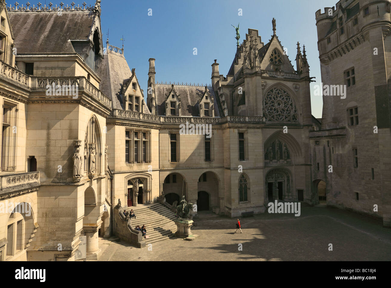 Pierrefonds castle hi-res stock photography and images - Alamy