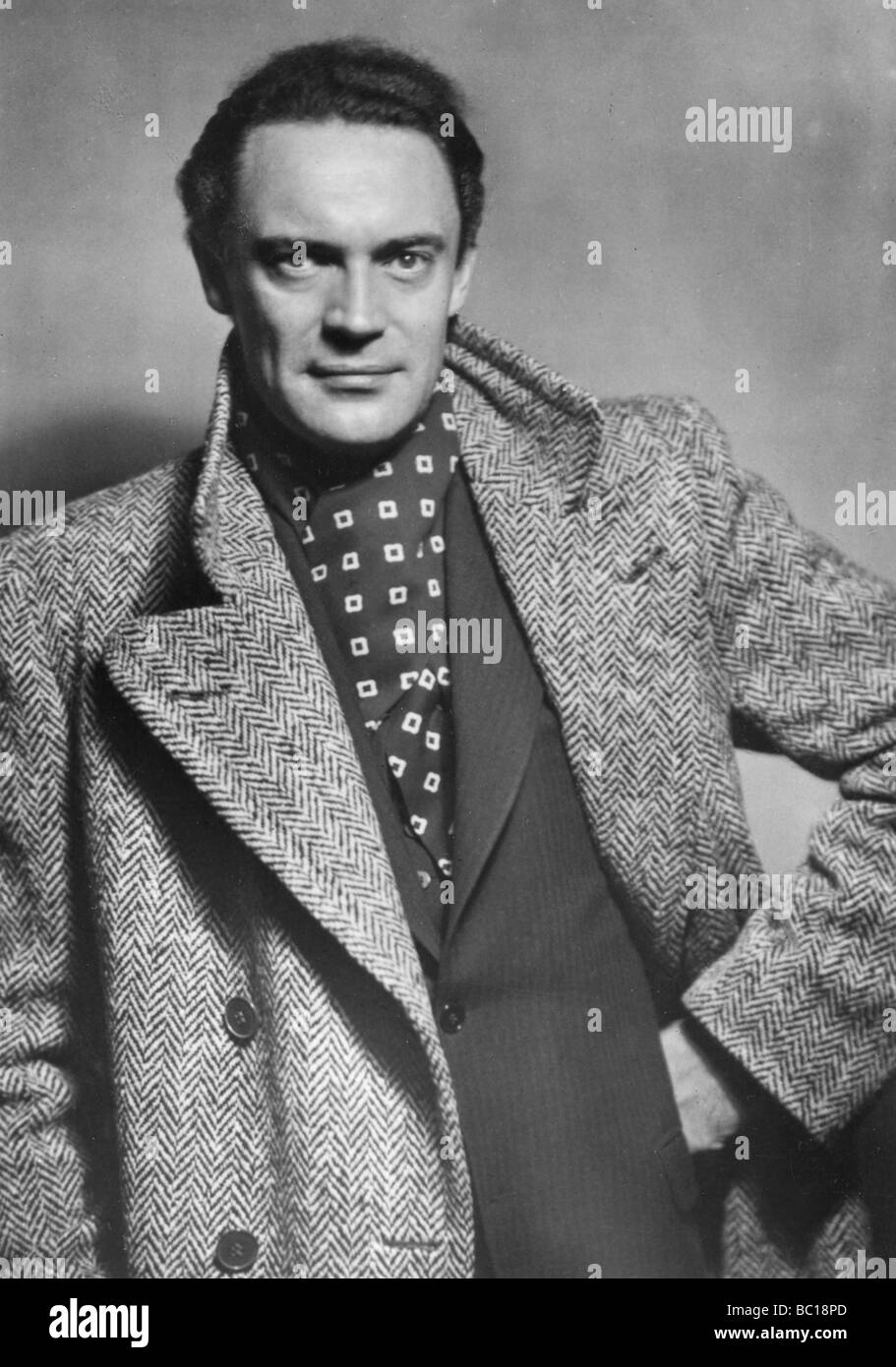 Gustav Diessl, Austrian artist, and film and stage actor, 20th century ...