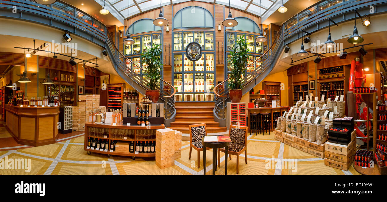 France, Paris, La Madeleine District, Hediard Delicatessen Stock Photo ...