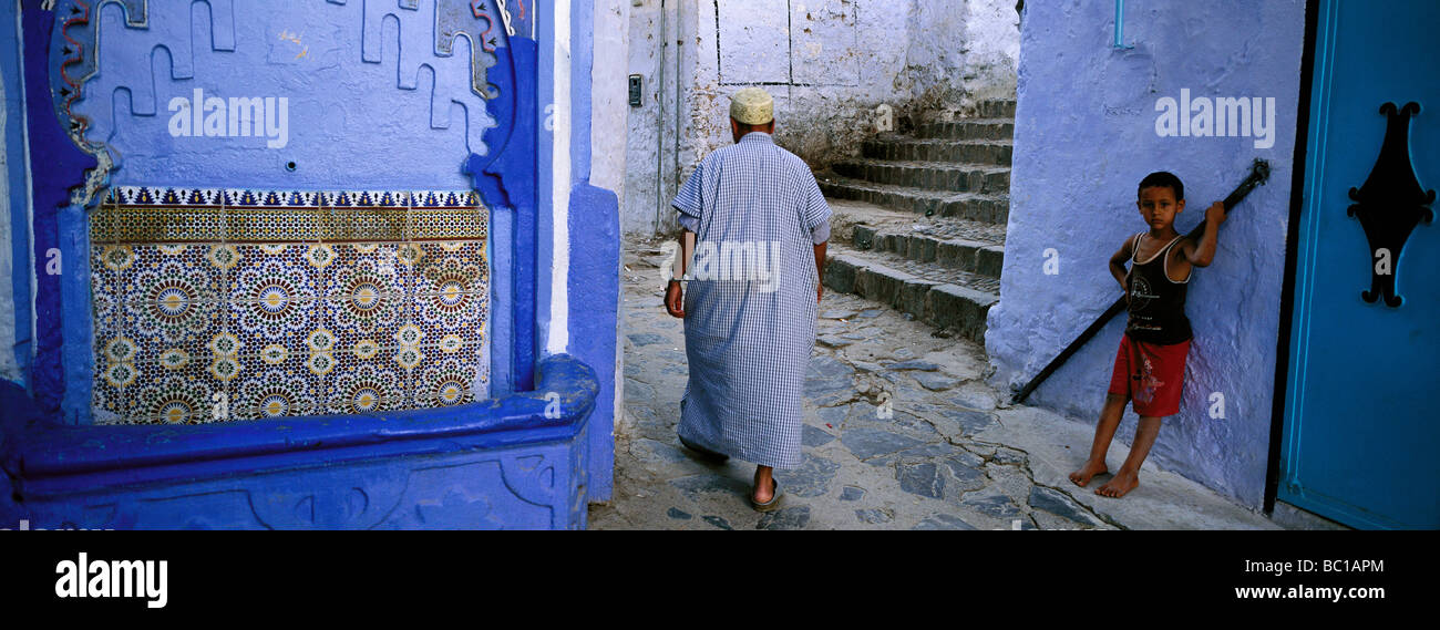 Morocco, Rif region, Chefchaouen (Chaouen Stock Photo - Alamy