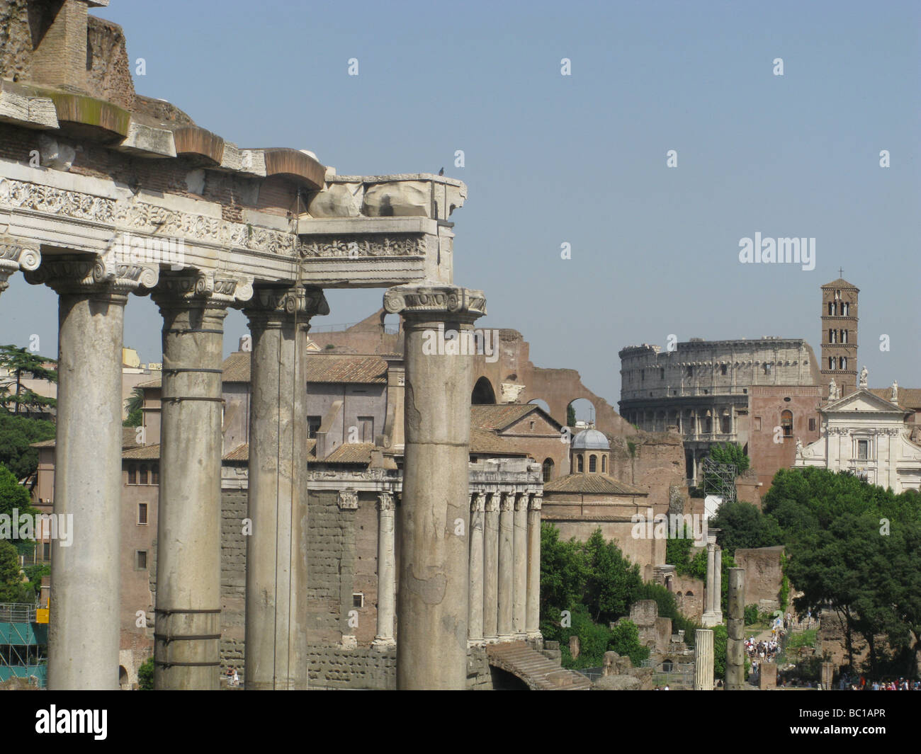 Roman forum crowd people in hi-res stock photography and images - Alamy
