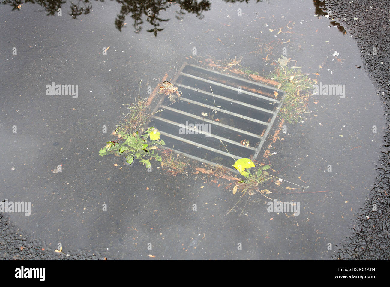 Overflowing drain uk hi-res stock photography and images - Alamy