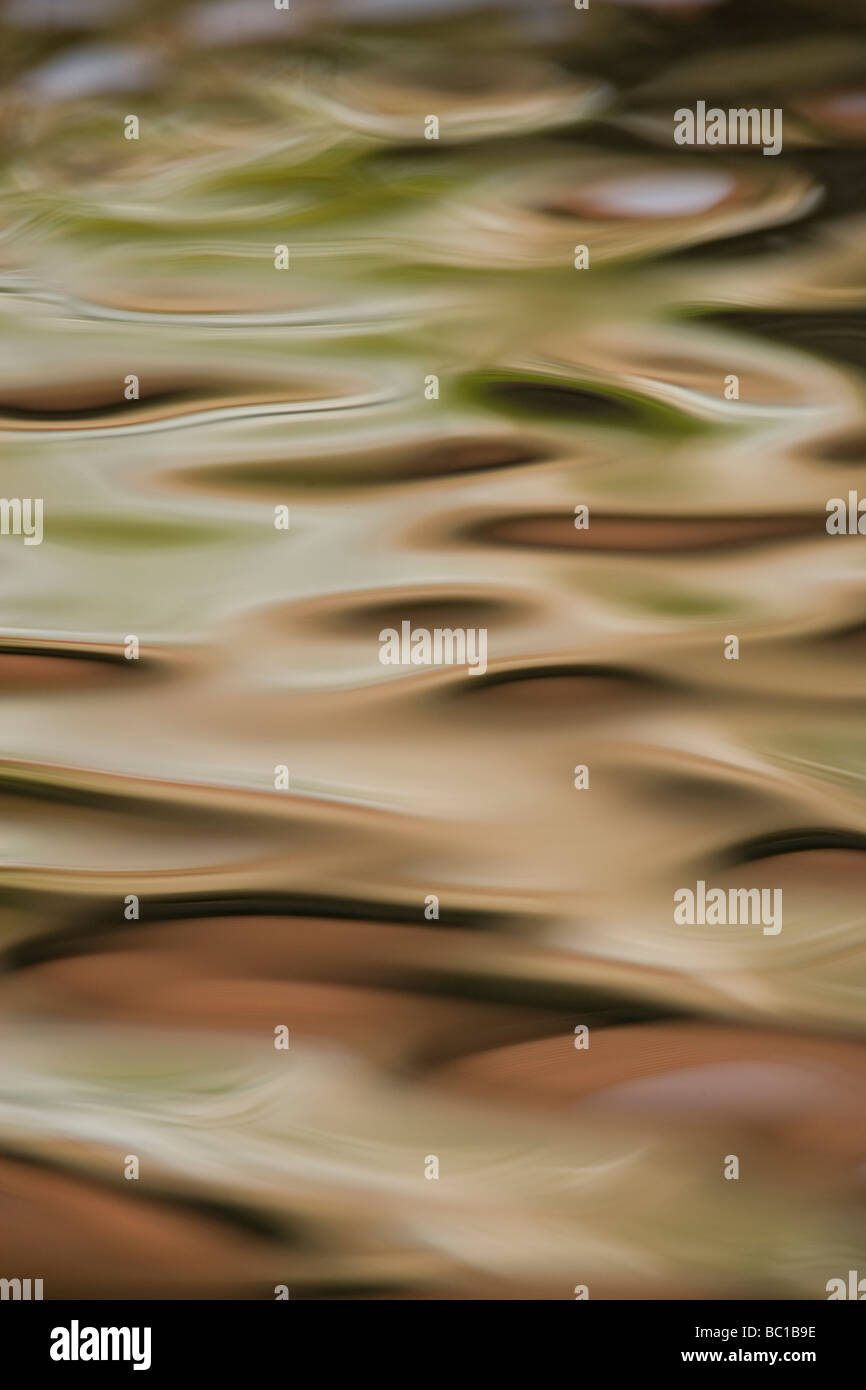 Flowing water in a stream Stock Photo - Alamy