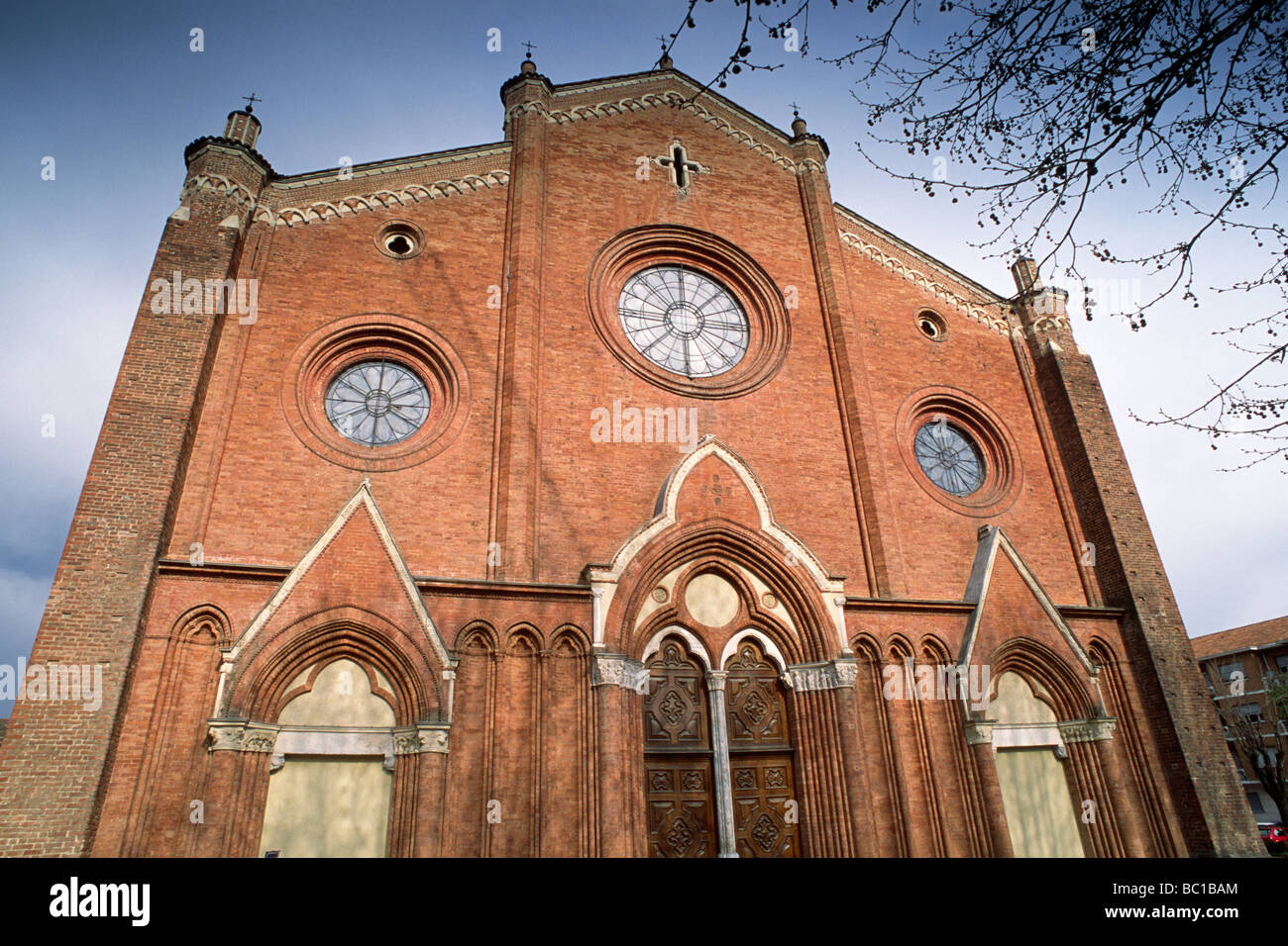 Italy, Piedmont, Asti, cathedral, cattedrale di Santa Maria Assunta ...