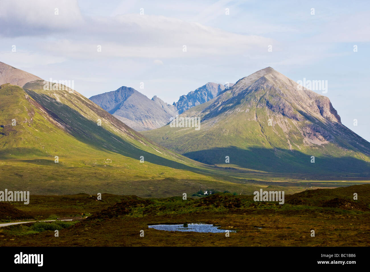 The Cuillin hills Isle of Skye Scotland Stock Photo - Alamy
