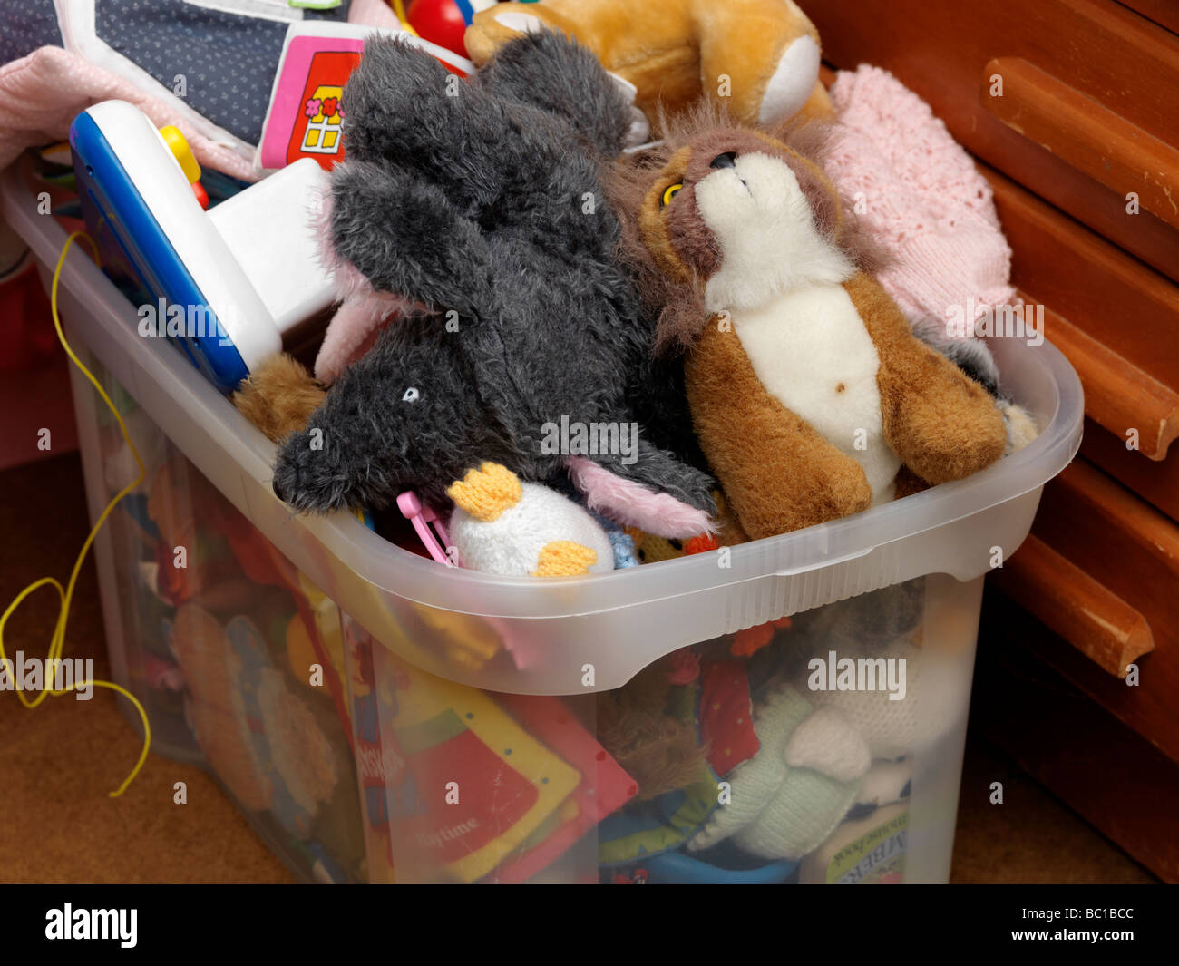 Childs Toy Box Stock Photo - Alamy