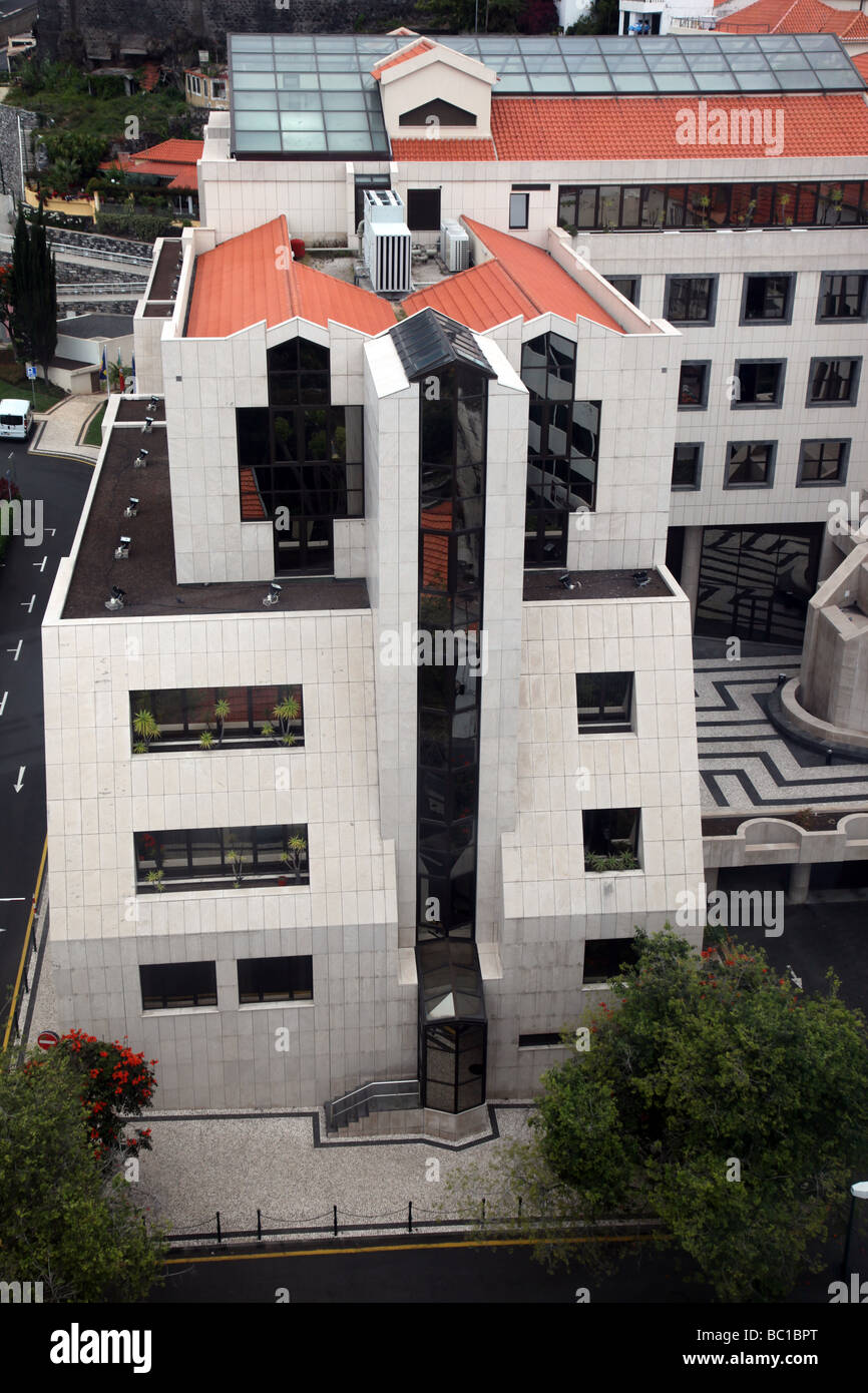 Funchal Social Services Building Madeira Stock Photo - Alamy