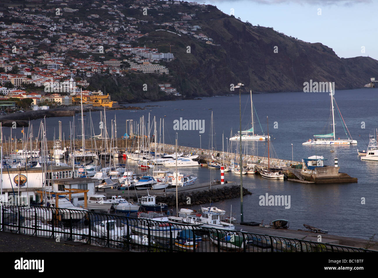 Funchal Marina Madeira Stock Photo - Alamy