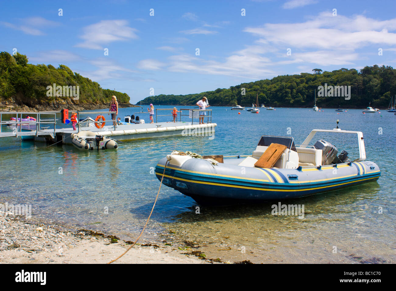 Helford Passage Cornwall England UK Stock Photo - Alamy