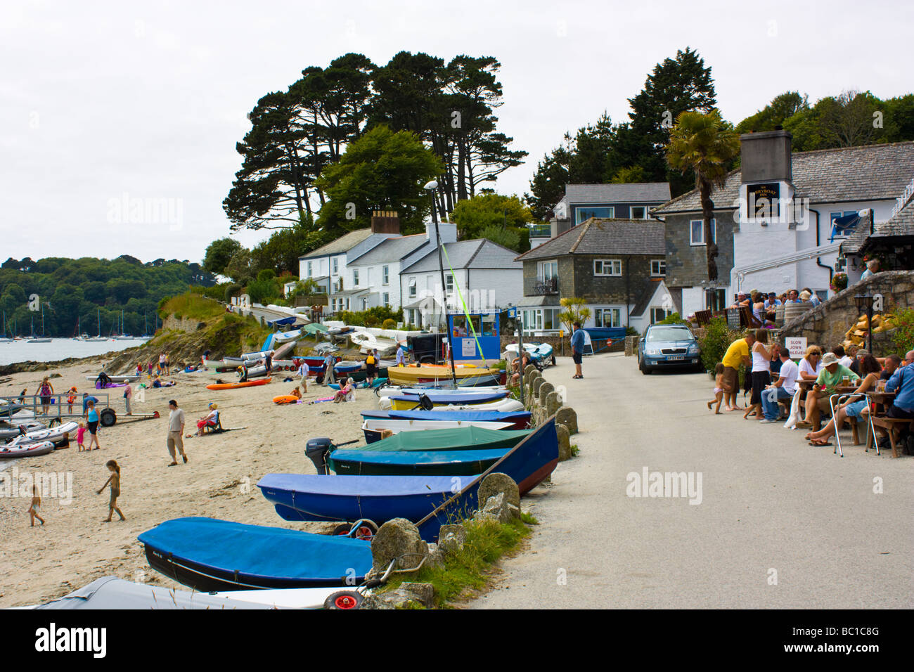 Helford Passage Cornwall England UK Stock Photo - Alamy
