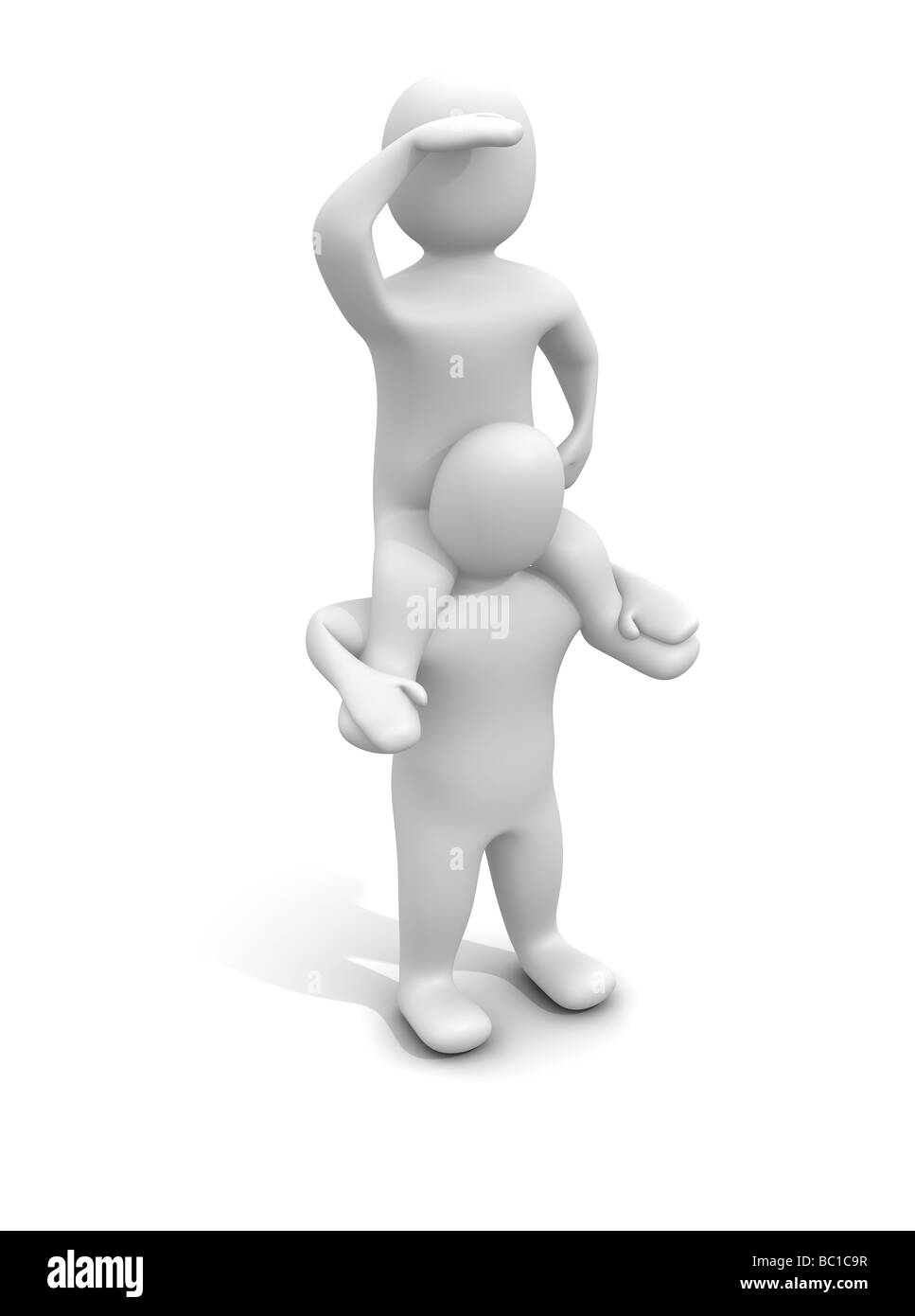 People look at something Black and White Stock Photos & Images - Alamy