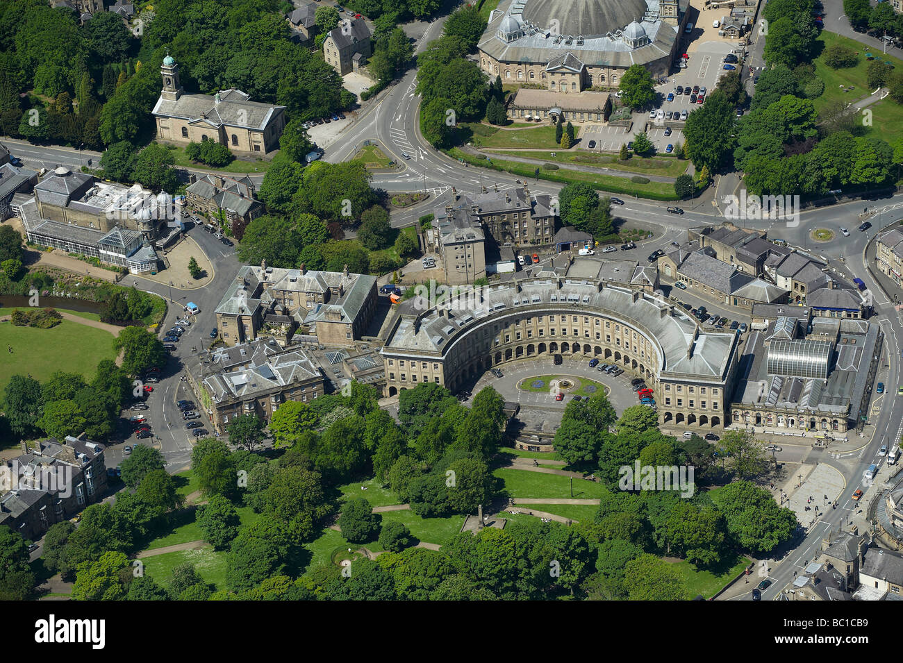 The Crescent, Buxton Derbyshire, Northern England Stock Photo - Alamy