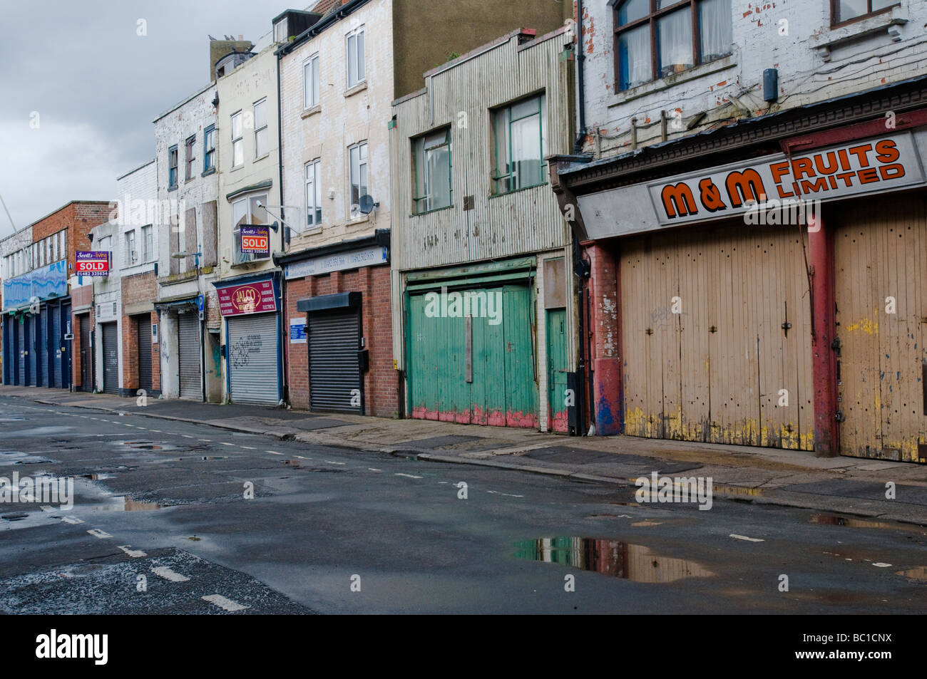 Humber Street, home of Kingston Upon Hull's historical fruit market ...