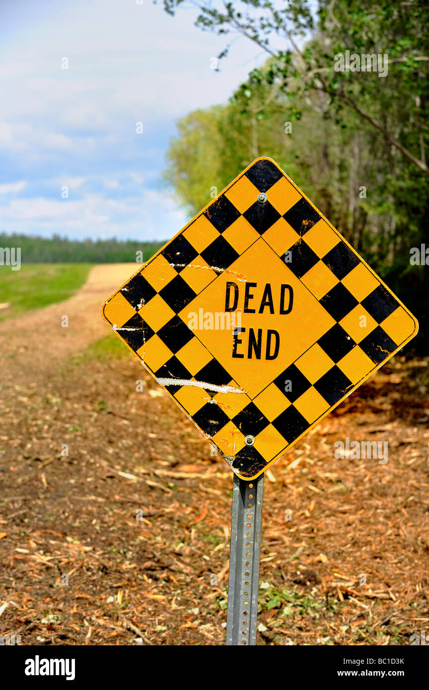Dead End Sign Stock Photo - Alamy Dead End Sign Stock Photo - Alamy