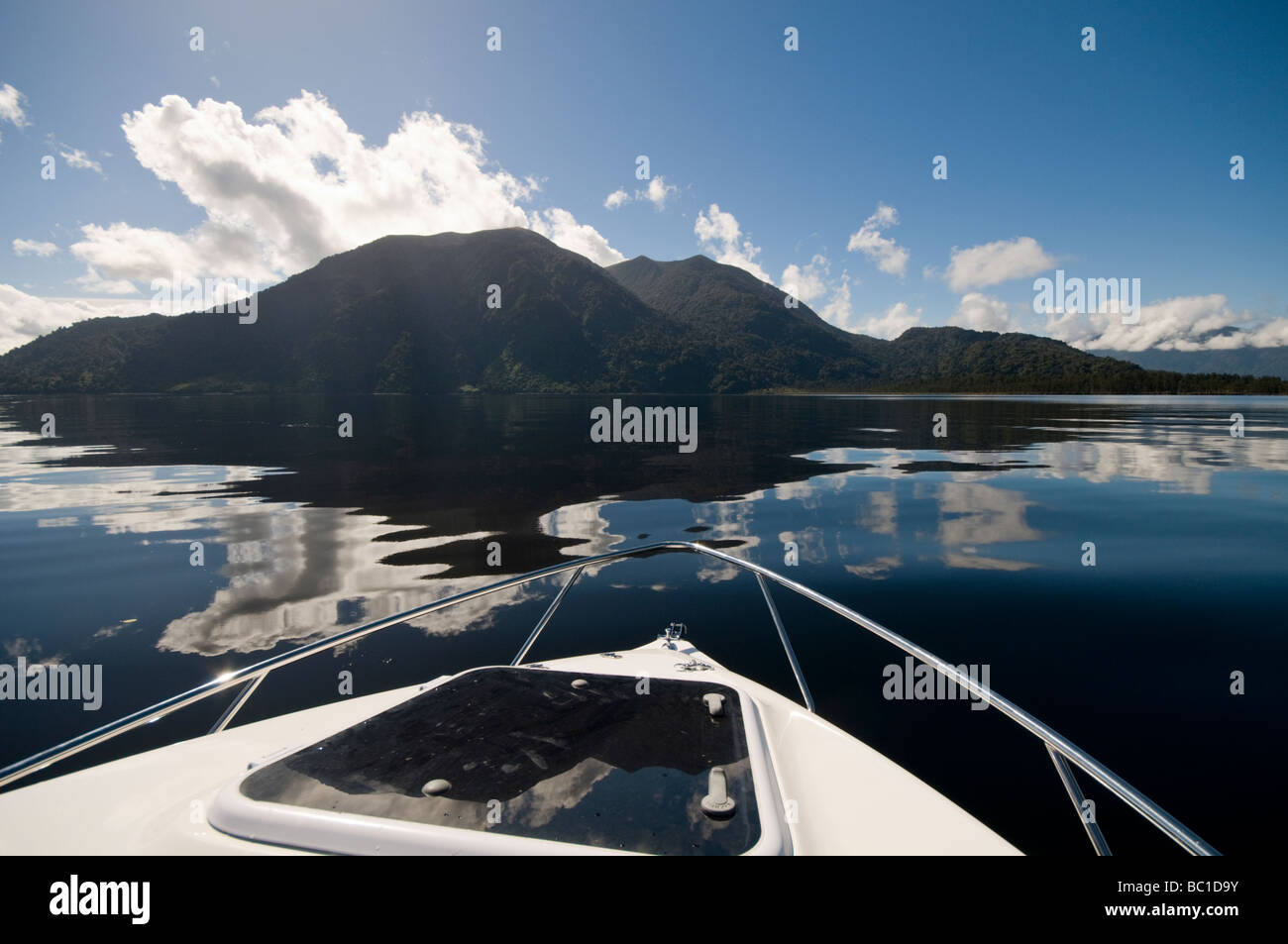 Lake brunner boat hi-res stock photography and images - Alamy