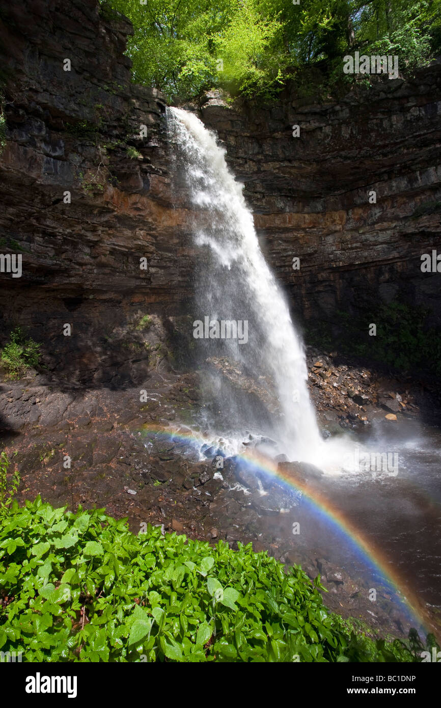 Hardraw Force reputed Englands highest freefall waterfall upper ...