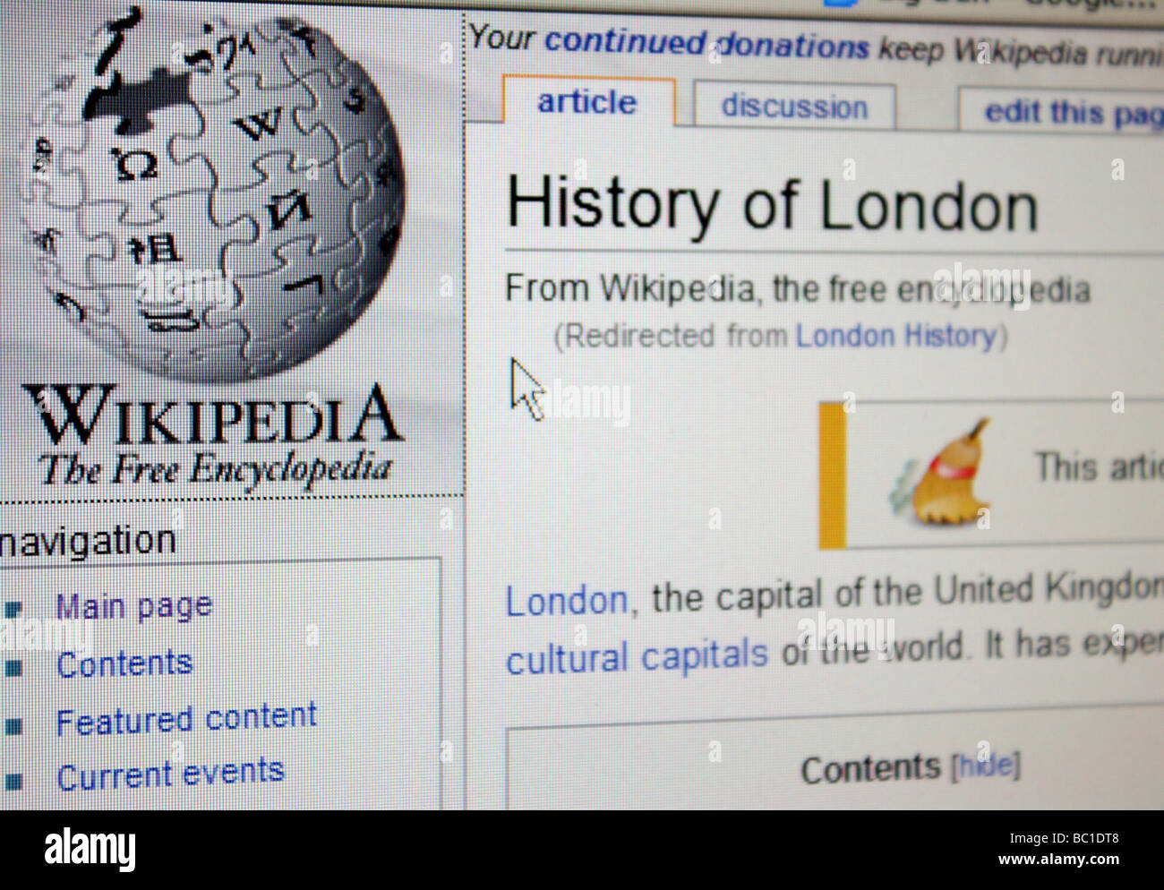 Wikipedia hi-res stock photography and images - Alamy