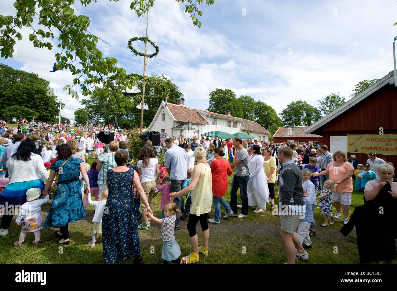 Midsummer Celebrations Traditional Swedish High Resolution Stock Photography and Images - Alamy