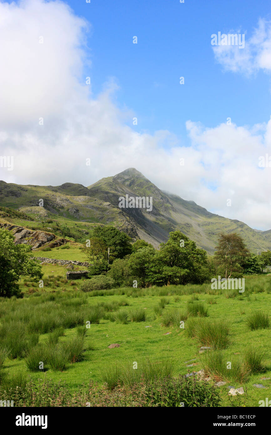 Cnicht, the "Matterhorn of Wales", a peak in the Moelwyns range of ...