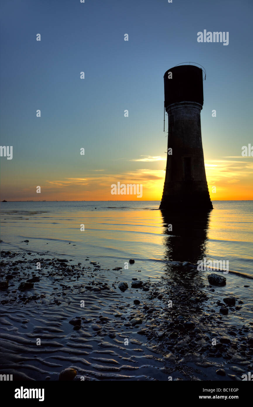 Spurn Point Lighthouse High Tide High Resolution Stock Photography and ...