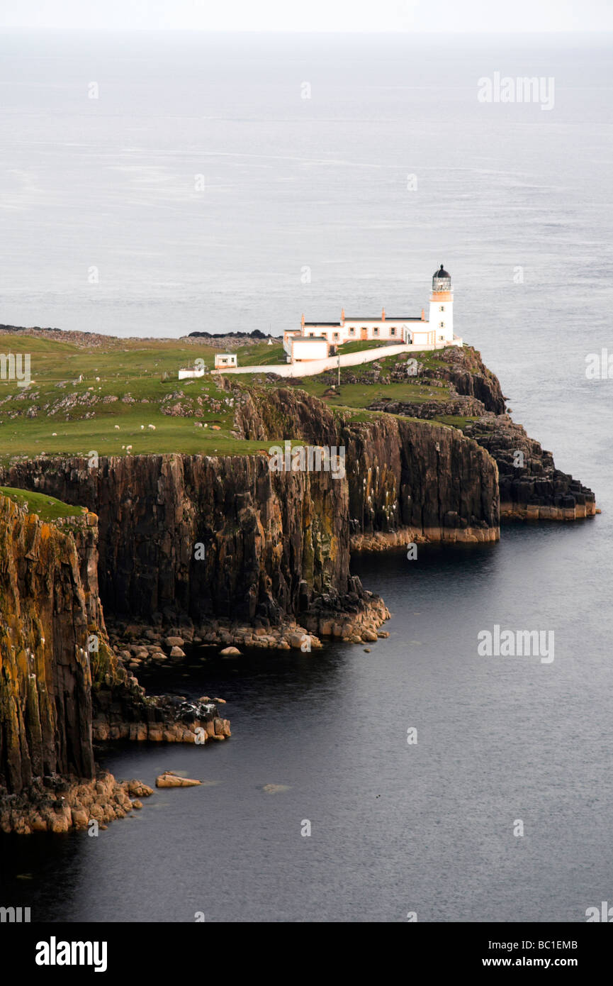 Neist Point Lighthouse, Duirinish Peninsula, Isle of Skye, Inner ...