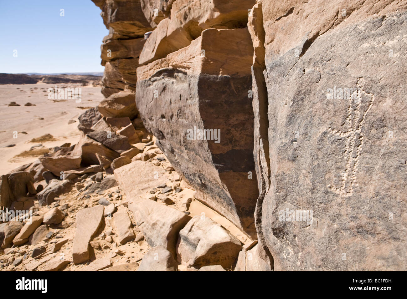 Rock-art in the Eastern Desert of Egypt, North Africa Stock Photo - Alamy