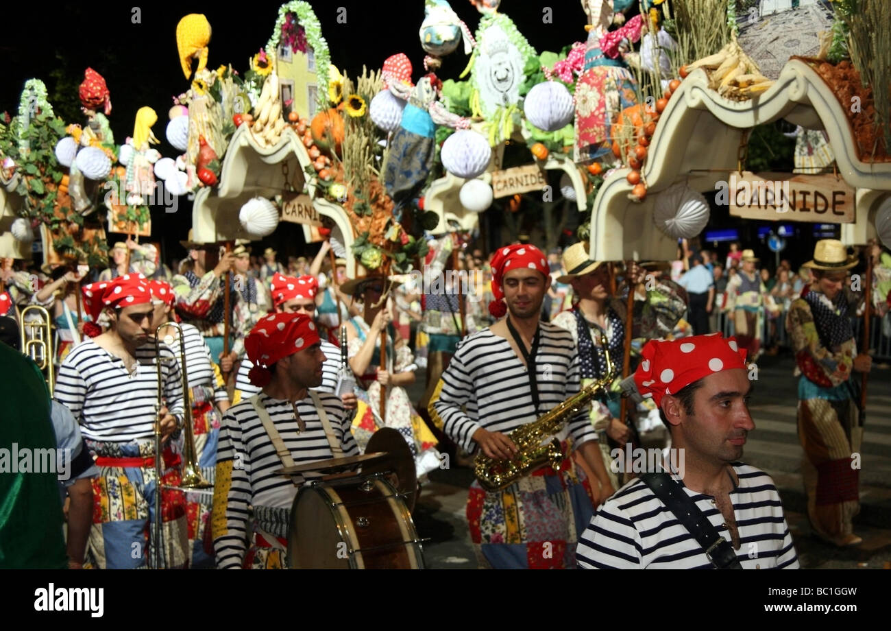 Procession the festival of Santos populares Lisbon Stock Photo - Alamy