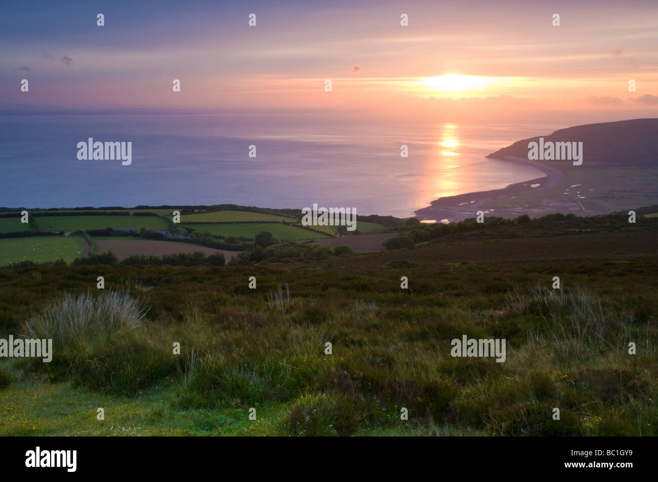 Porlock hill hi-res stock photography and images - Alamy