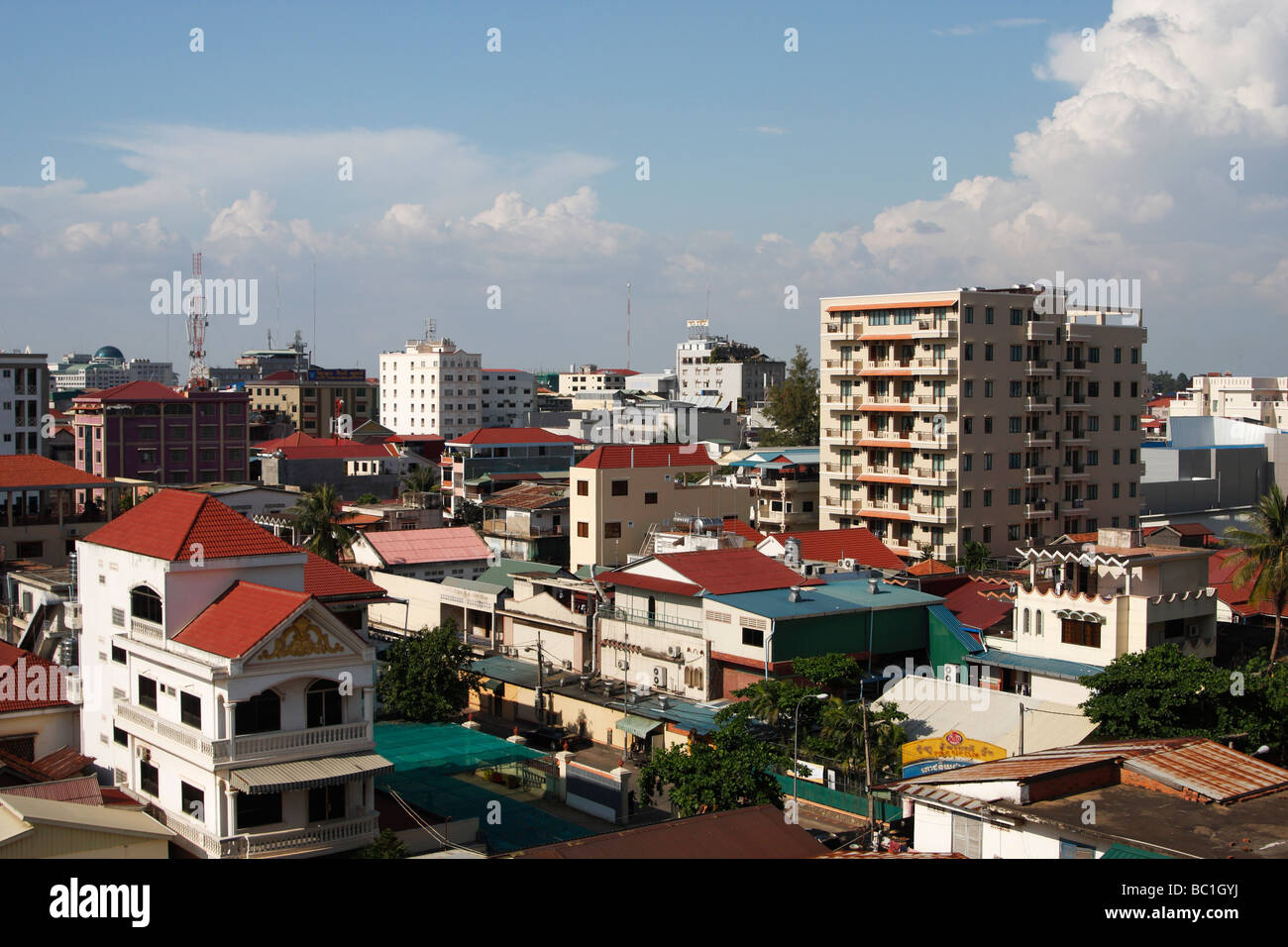 "Phnom Penh" city skyline, Cambodia Stock Photo - Alamy