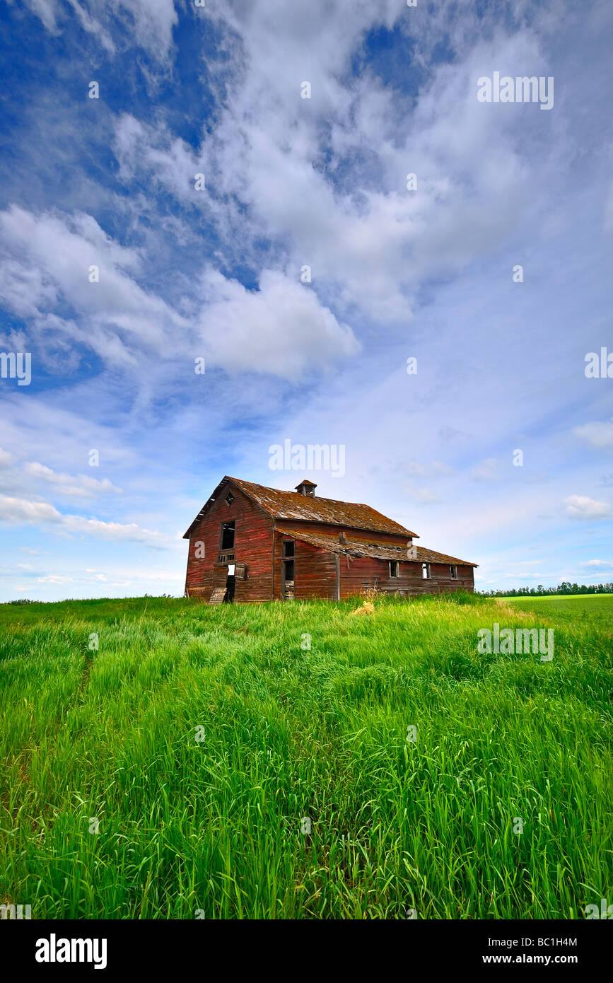 A summer farm scenic Stock Photo - Alamy