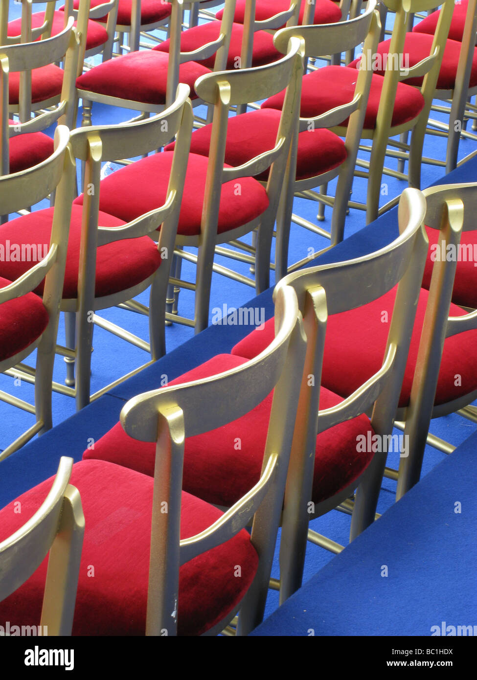 Chair free concert hall hi-res stock photography and images - Alamy