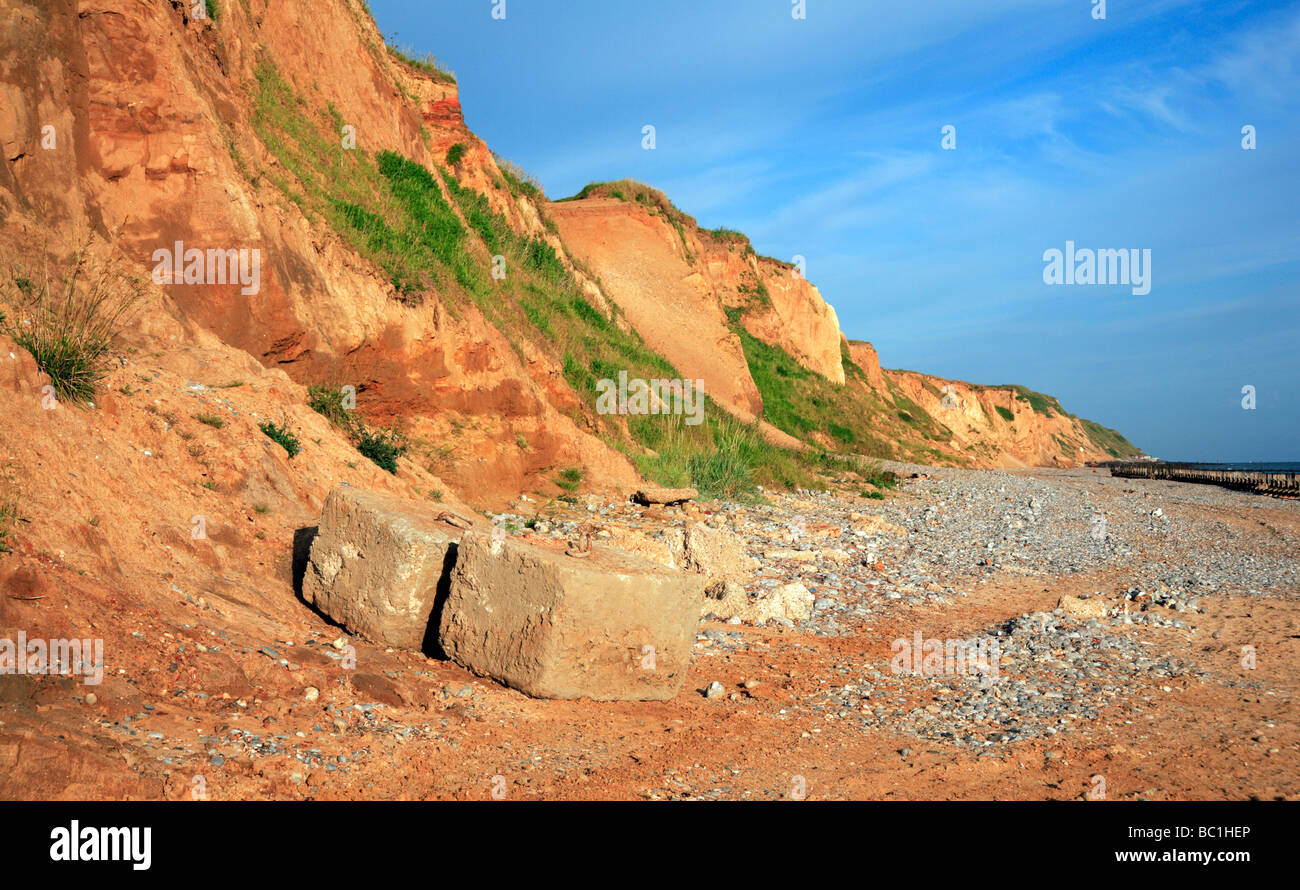 Cliffs at West Runton, Norfolk, United Kingdom Stock Photo - Alamy