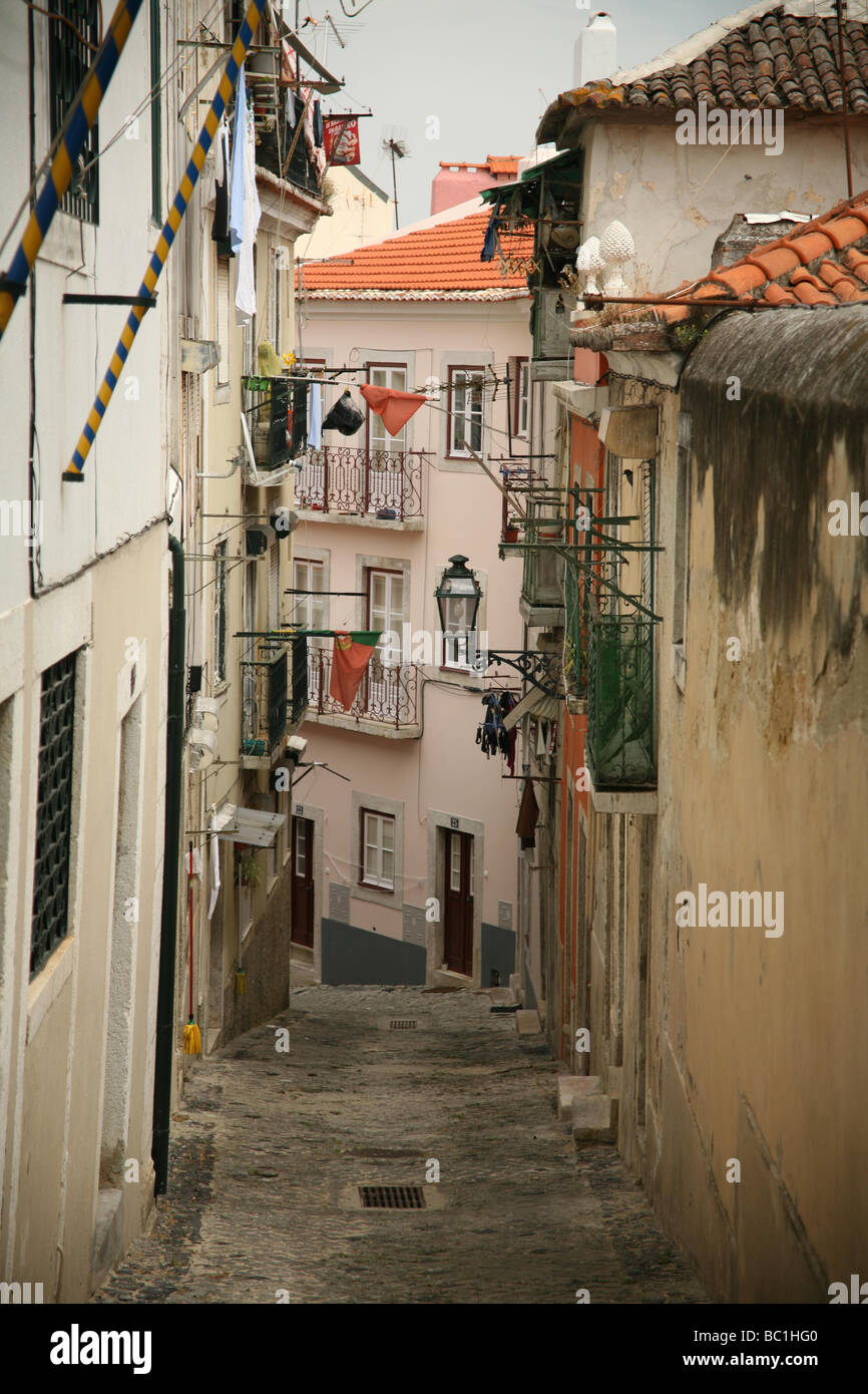 Walking in alfama hi-res stock photography and images - Alamy