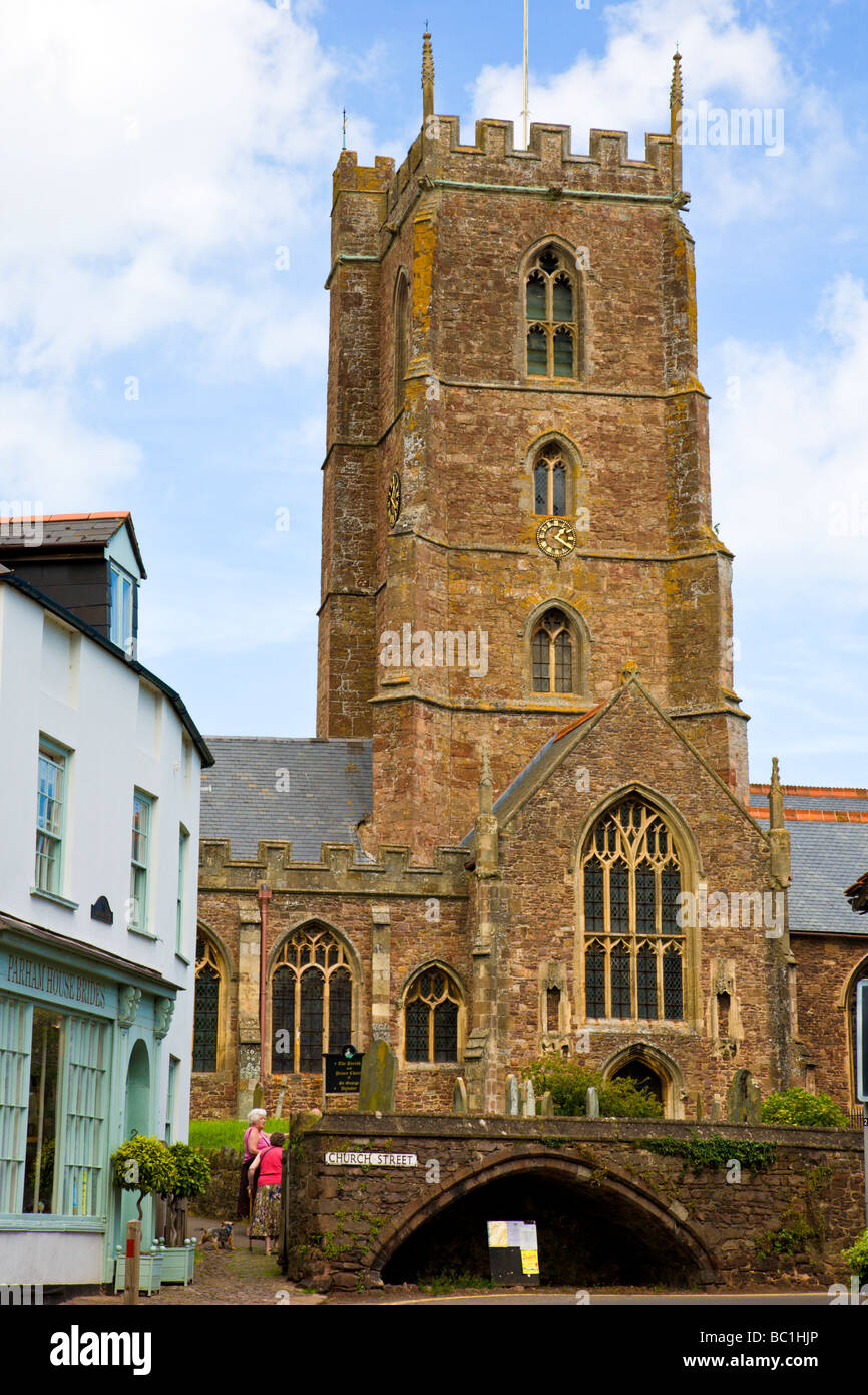 Priory Church Of St George Dunster High Resolution Stock Photography ...