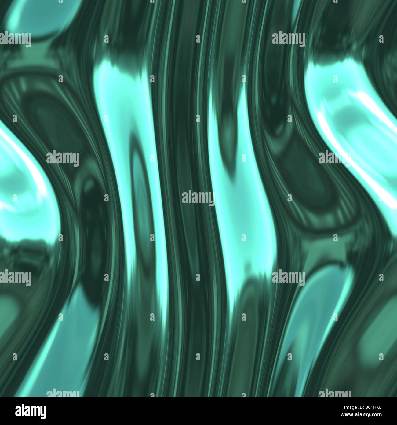 Warped reflective chromed metal surface texture background Stock Photo ...