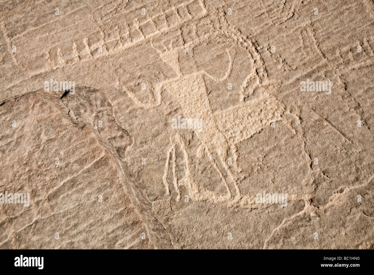 Rock-art in the Eastern Desert of Egypt, North Africa Stock Photo - Alamy