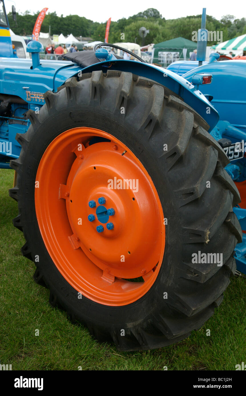 A large tractor wheel Stock Photo - Alamy