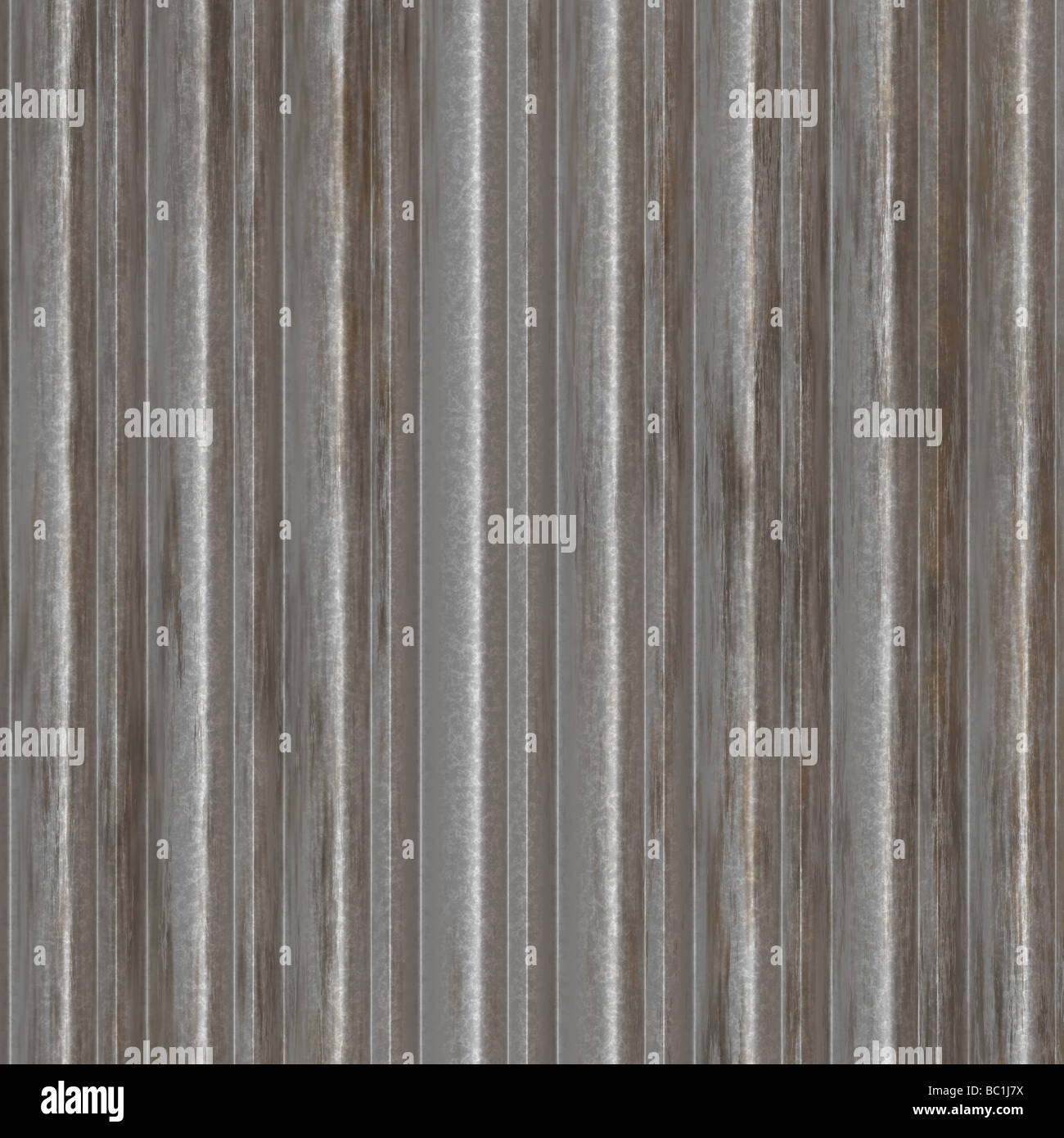 Corrugated metal surface with corrosion seamless texture Stock Photo ...