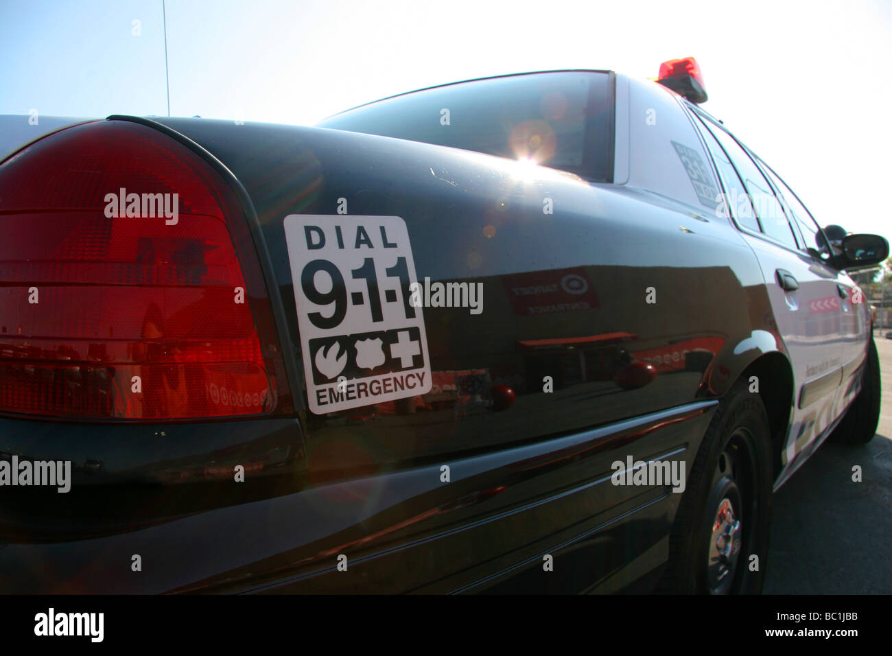 American police car in las hi-res stock photography and images - Alamy