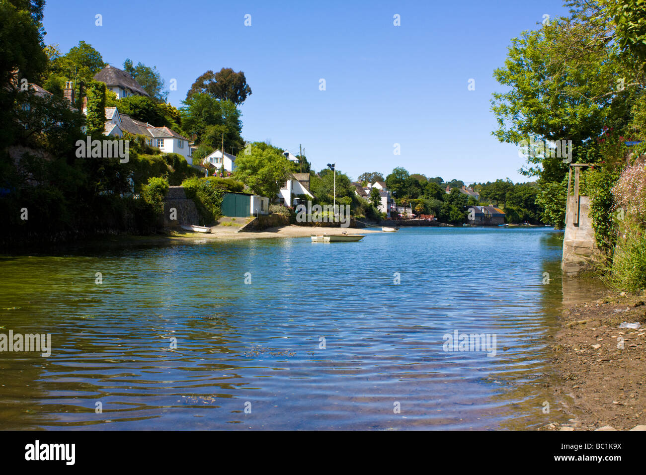 Helford Village Cornwall England UK Stock Photo - Alamy