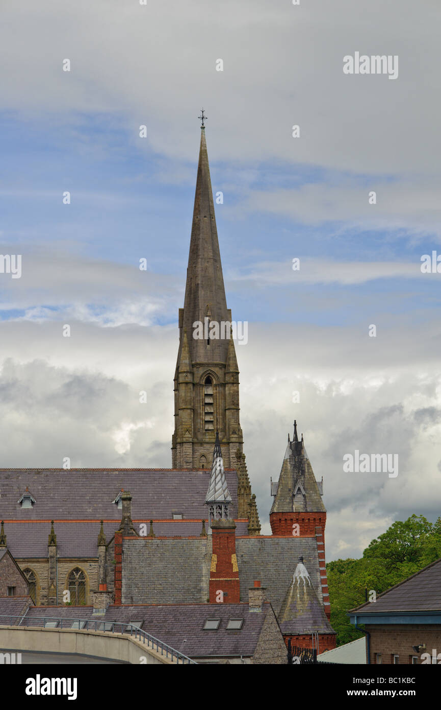 The town of Armagh County Armagh Northern Ireland religous centre of ...