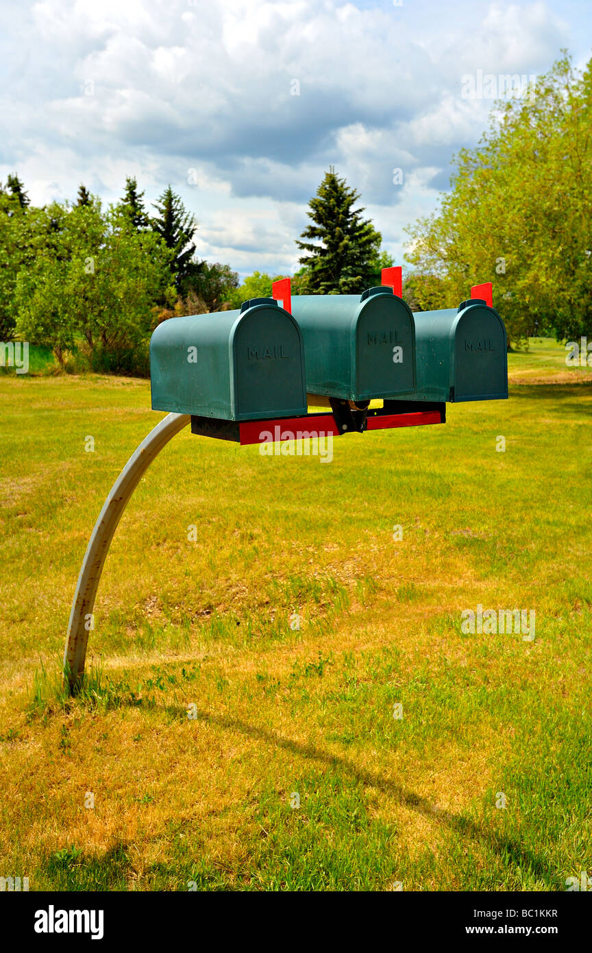 Three letter boxes hi-res stock photography and images - Alamy