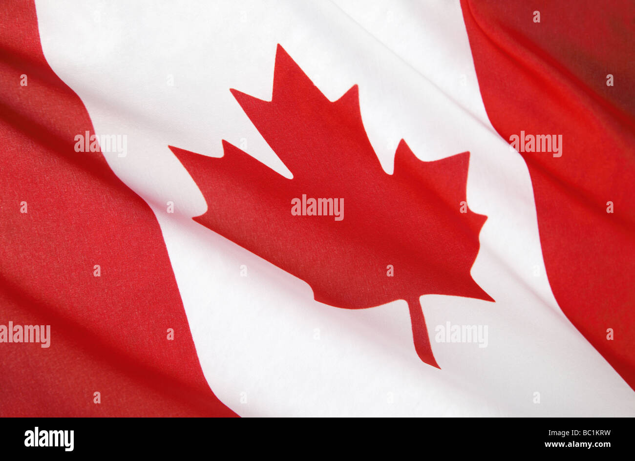 Canada flag canadian banner hi-res stock photography and images - Alamy