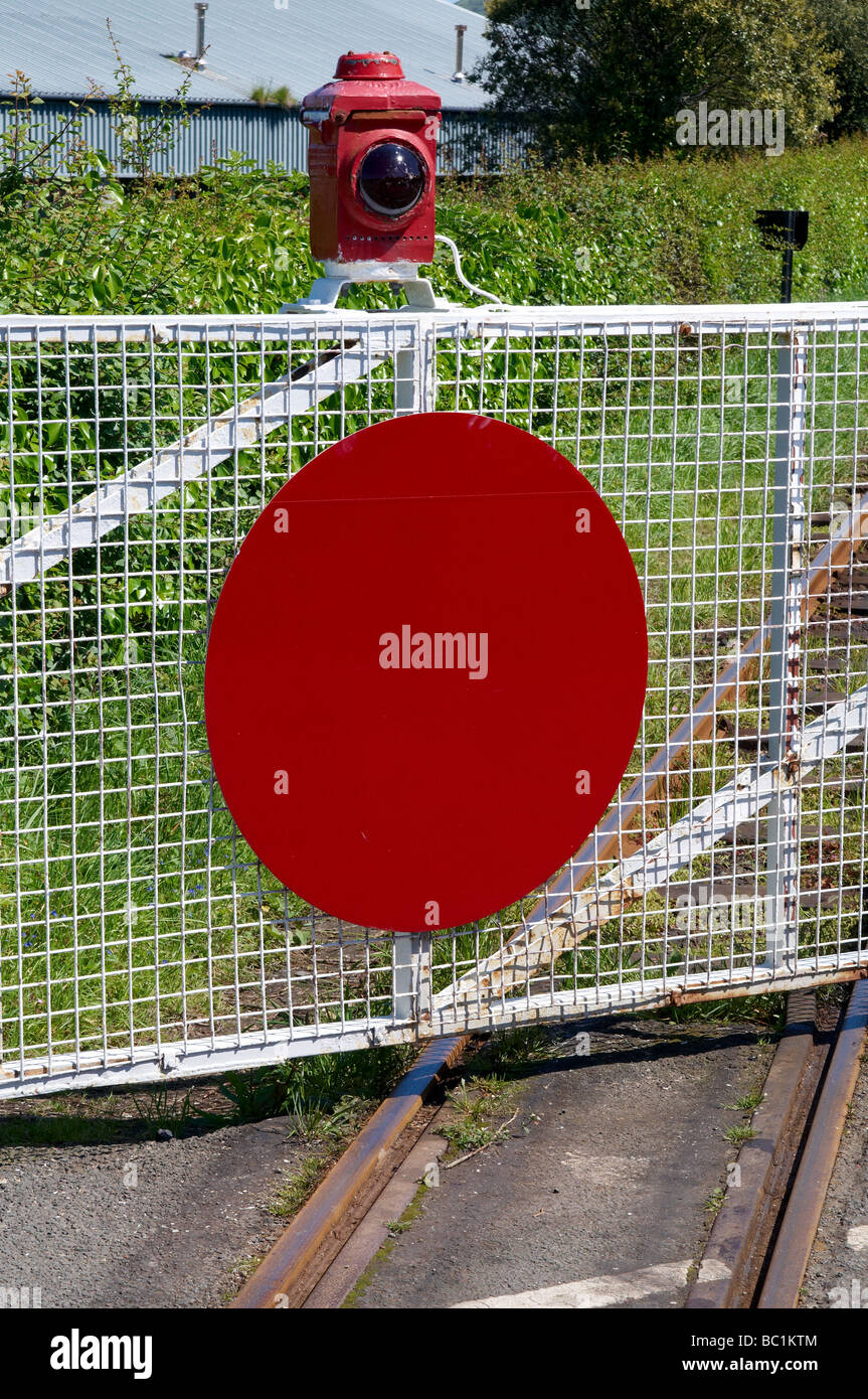 Level crossing gate hi-res stock photography and images - Alamy